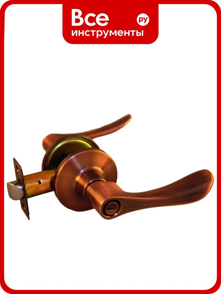 Ручка с защелкой-кноб PALIDORE Arsenal 891 AC BK, медь 98760462