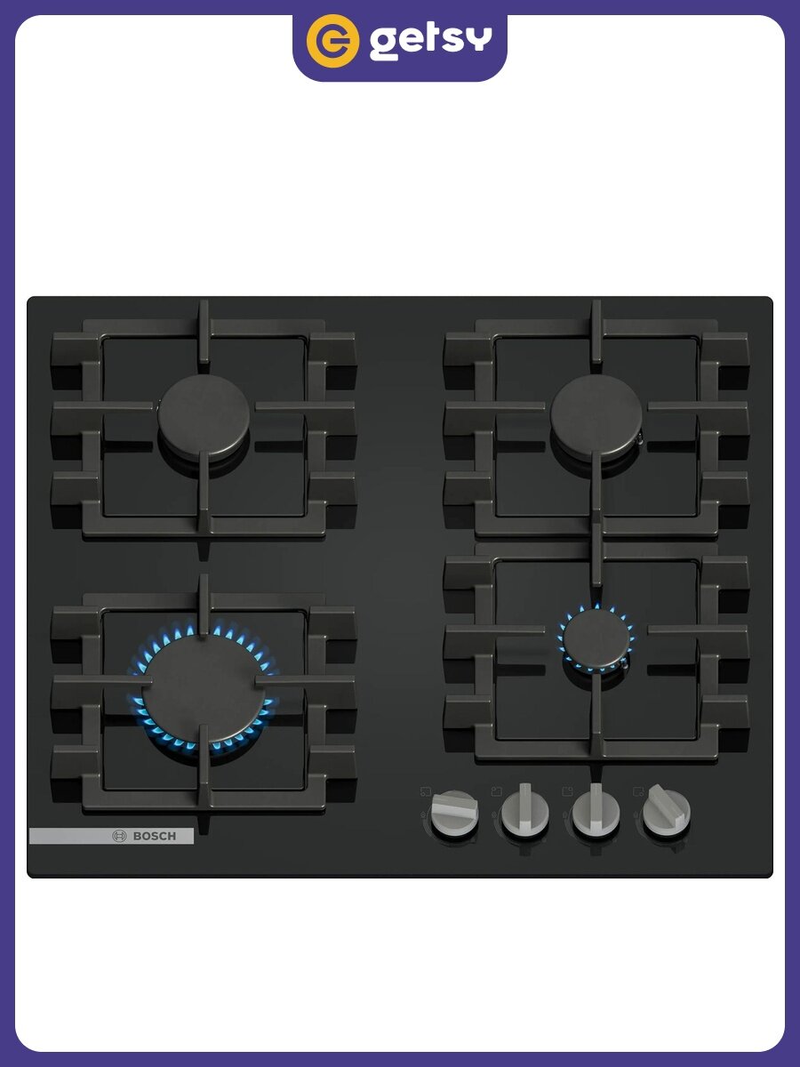 Встраиваемая газовая панель BOSCH PNN6B6K40