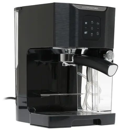 Кофеварка рожковая REDMONR RCM-1511, давление 15 Бар, 1450В, черный