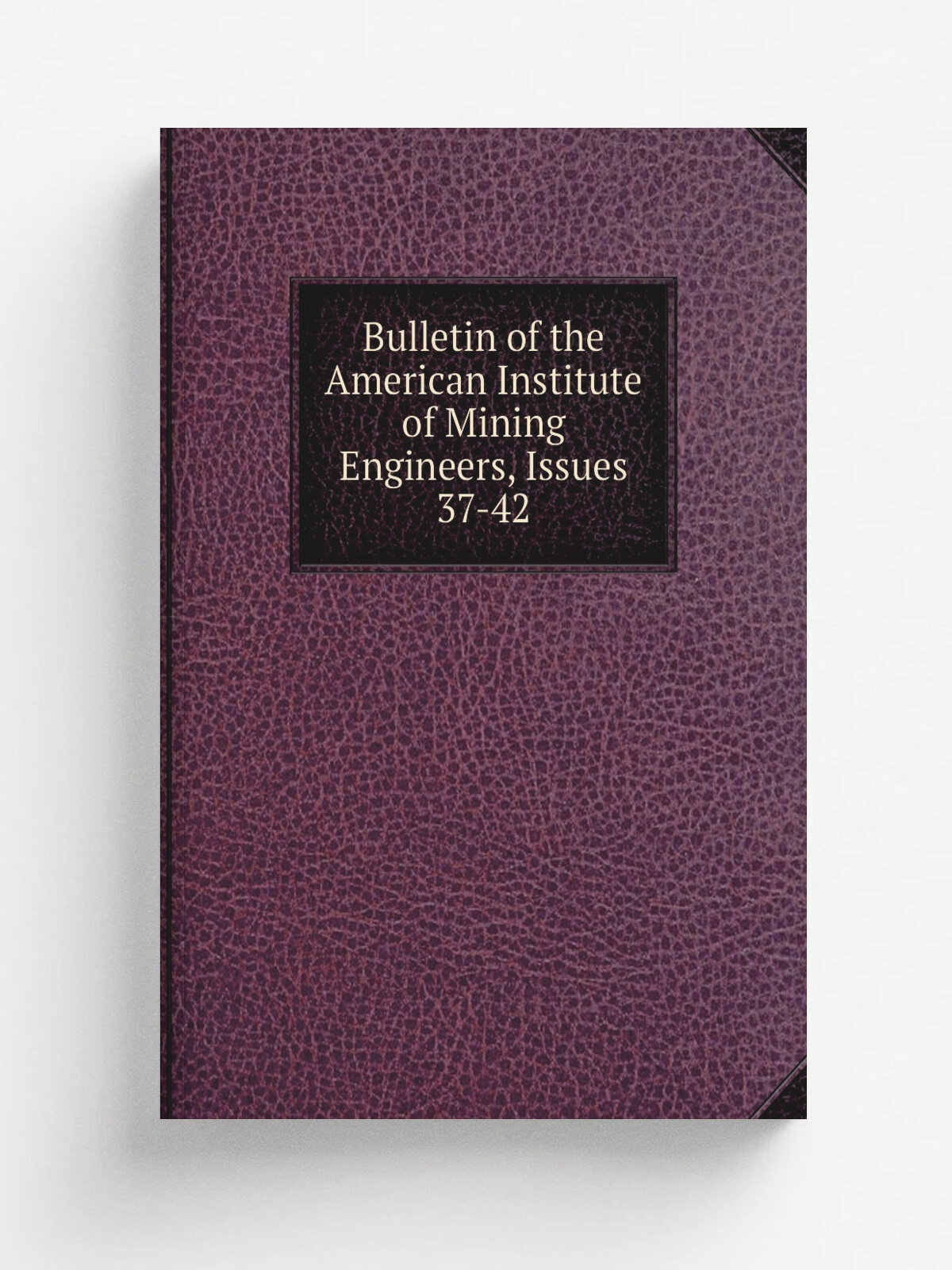 Bulletin of the American Institute of Mining Engineers, Issues 37-42