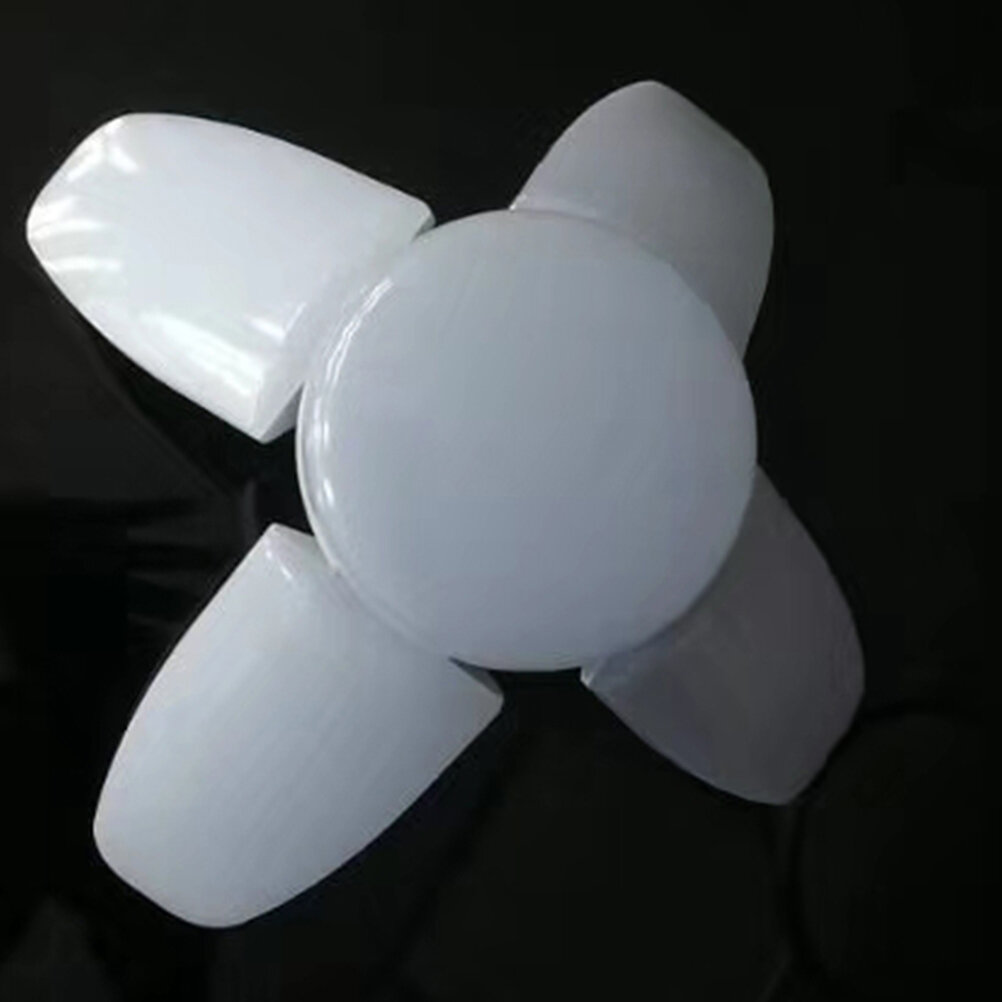 Светодиодная Лампа Корн 60W Складная Фанера Белый Цвет 35.00X35.00X12.00Cm
