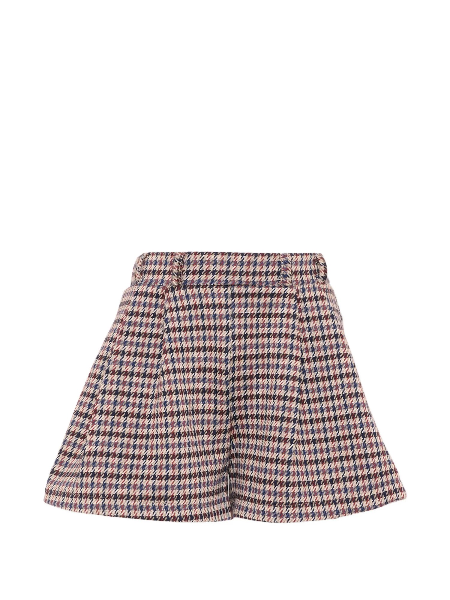 Шорты Mayoral Houndstooth-pattern belt-bag shorts, размер 10 лет — фото 1