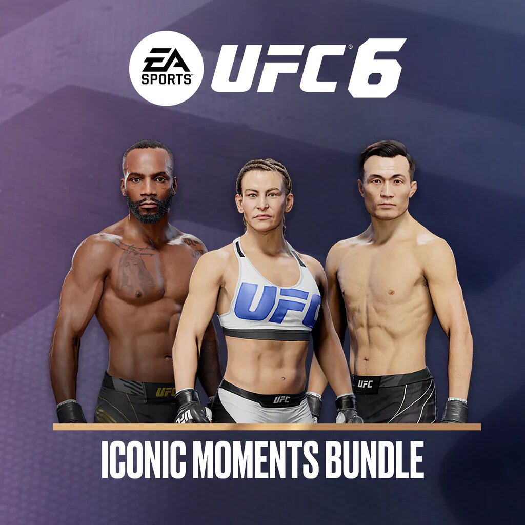 Дополнение UFC 6 - Iconic Moments Bundle, цифровое издание PlayStation 5, регион Турция / код пополнения баланса