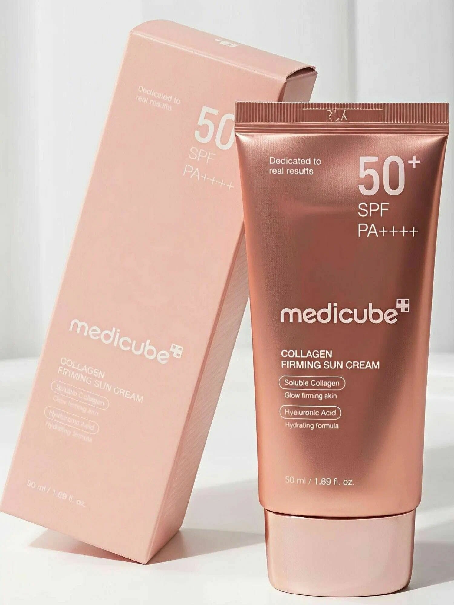 Medicube Тонирующий солнцезащитный крем с коллагеном , 50мл