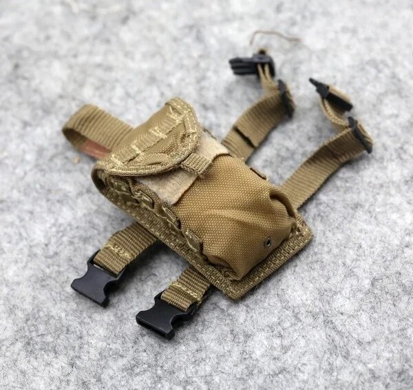 Боевые карманные подсумки для патронов, кобура для пистолета, ножная сумка Bandai 1/6 E