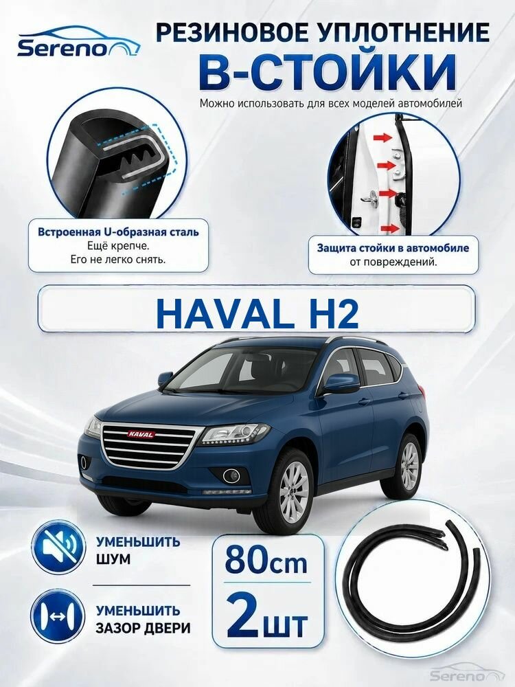 Уплотнитель автомобильный арт. Sereno-HAVAL-H2