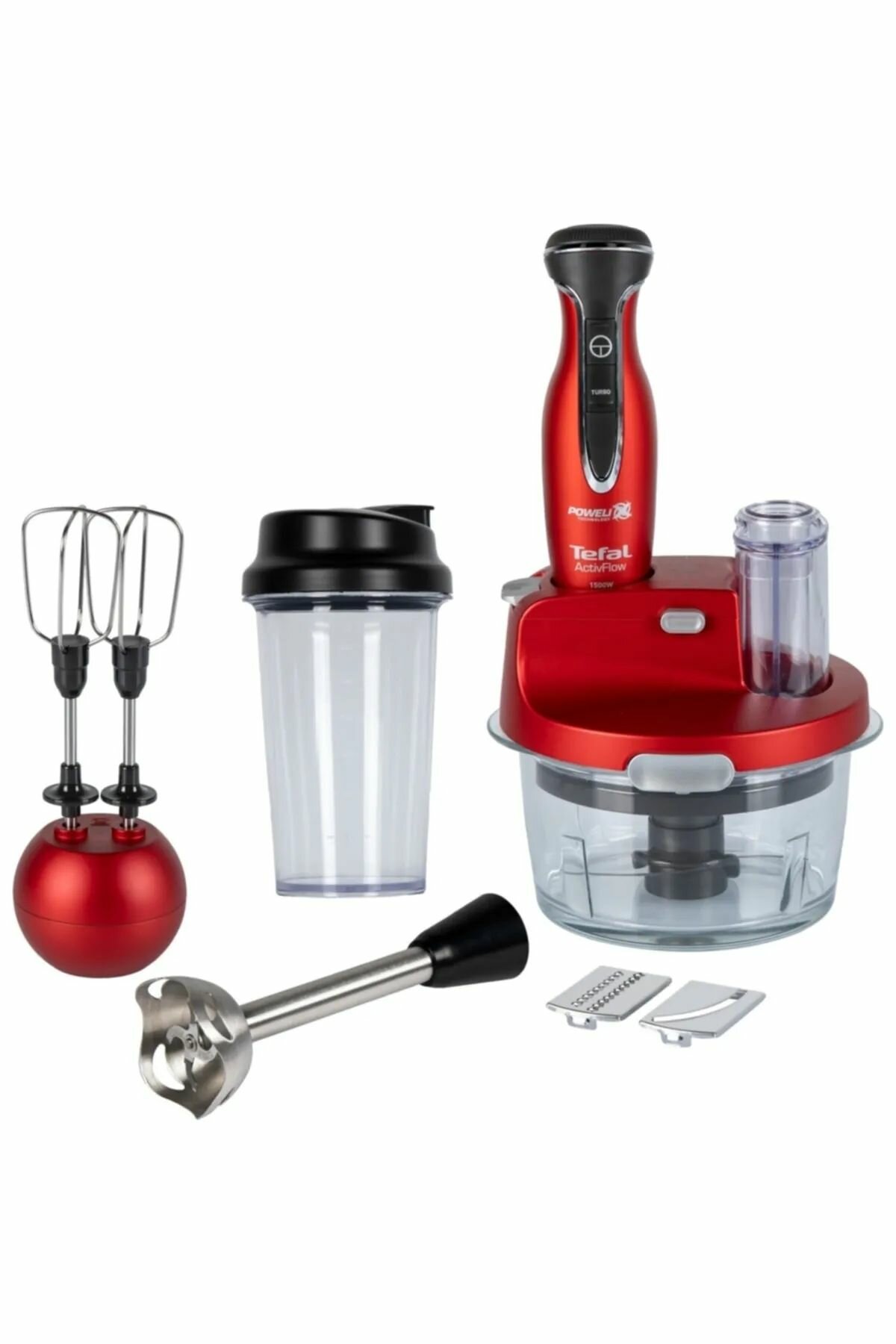 Tefal Планетарный блендер Poweliks Activflow Pro 1000 Вт персональный блендер, серебристый
