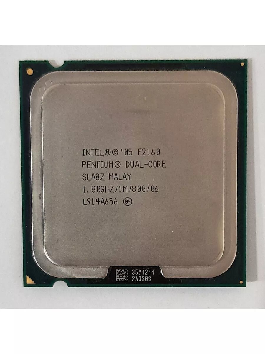 Процессор Intel Pentium Dual Core E2160 X2 1.8 Ghz s775