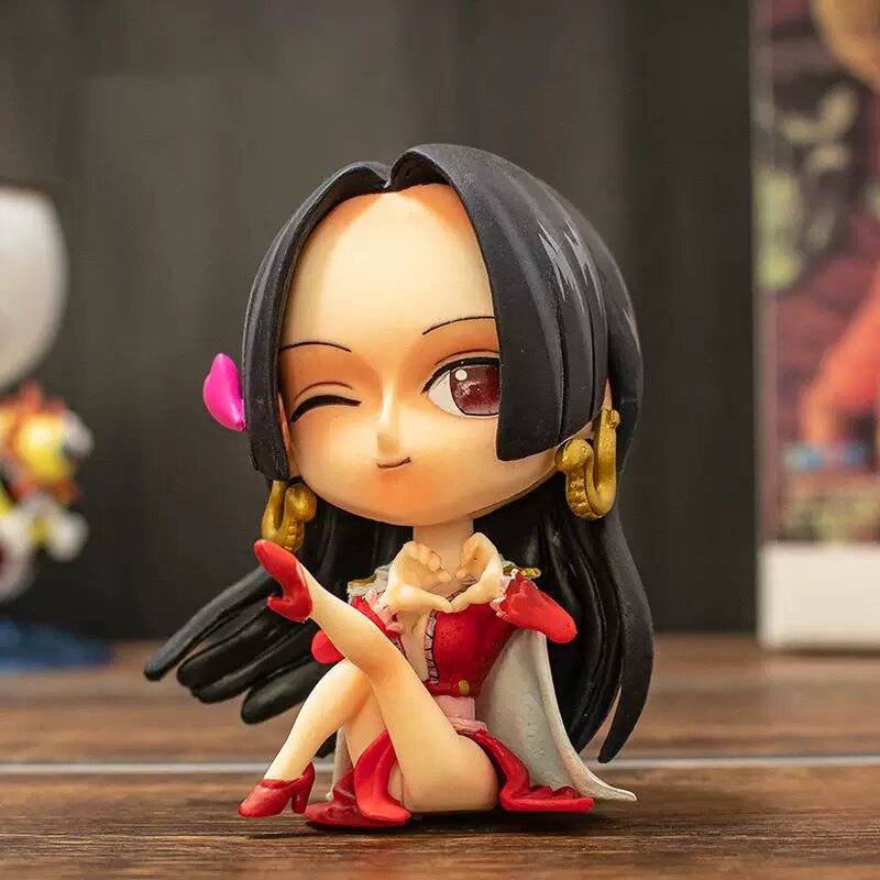 2026 Q-версия One Piece: Фигурки Луффи, Зоро, Чоппера, Эйса, Императрицы (Биг Хед) в слепых коробках, аниме-фигурки.