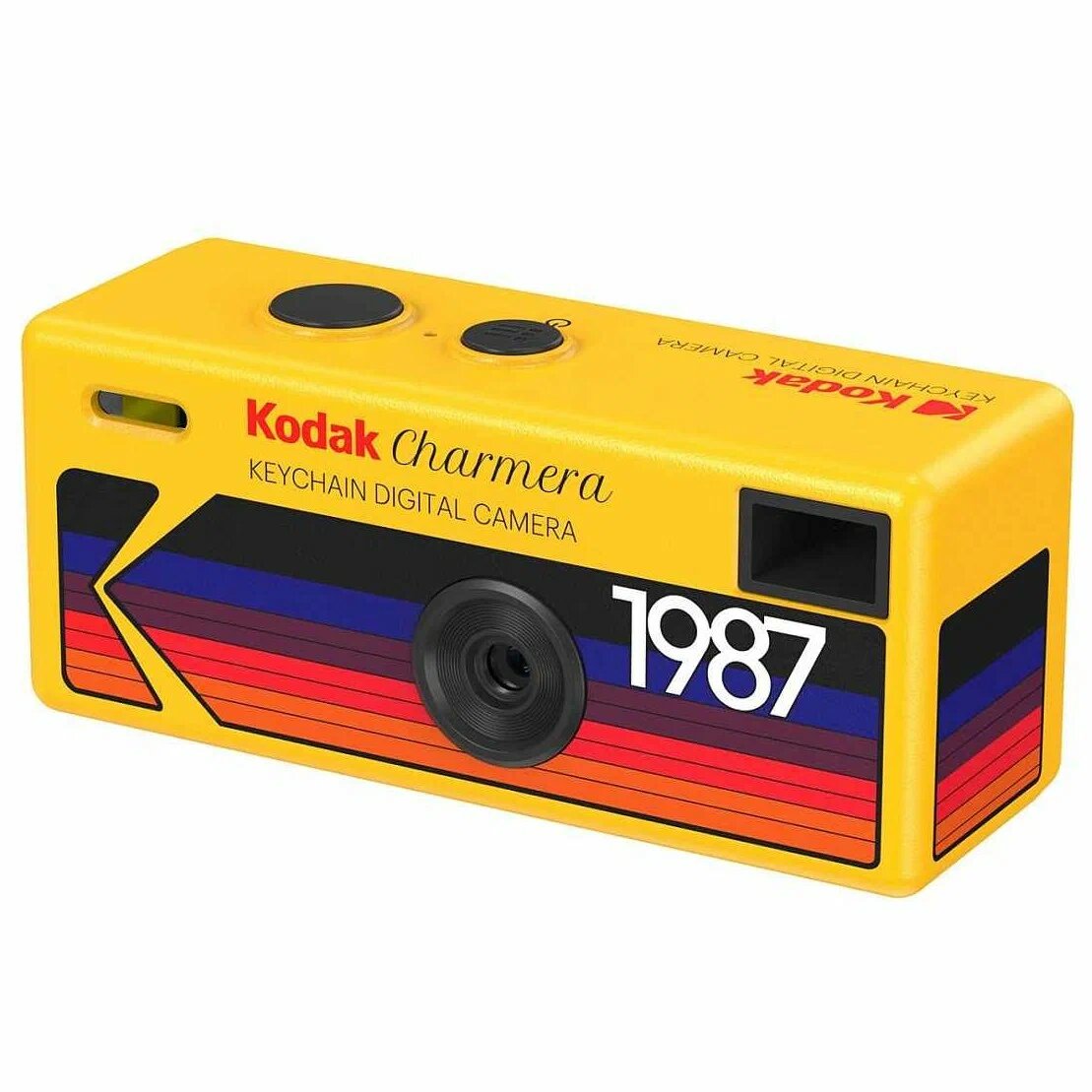 Цифровая камера-брелок KODAK Charmera 1987 Key Chain, желтый, уценка