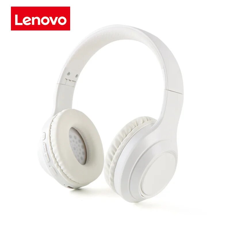 Lenovo Беспроводные наушники Bluetooth 5.3, Белый