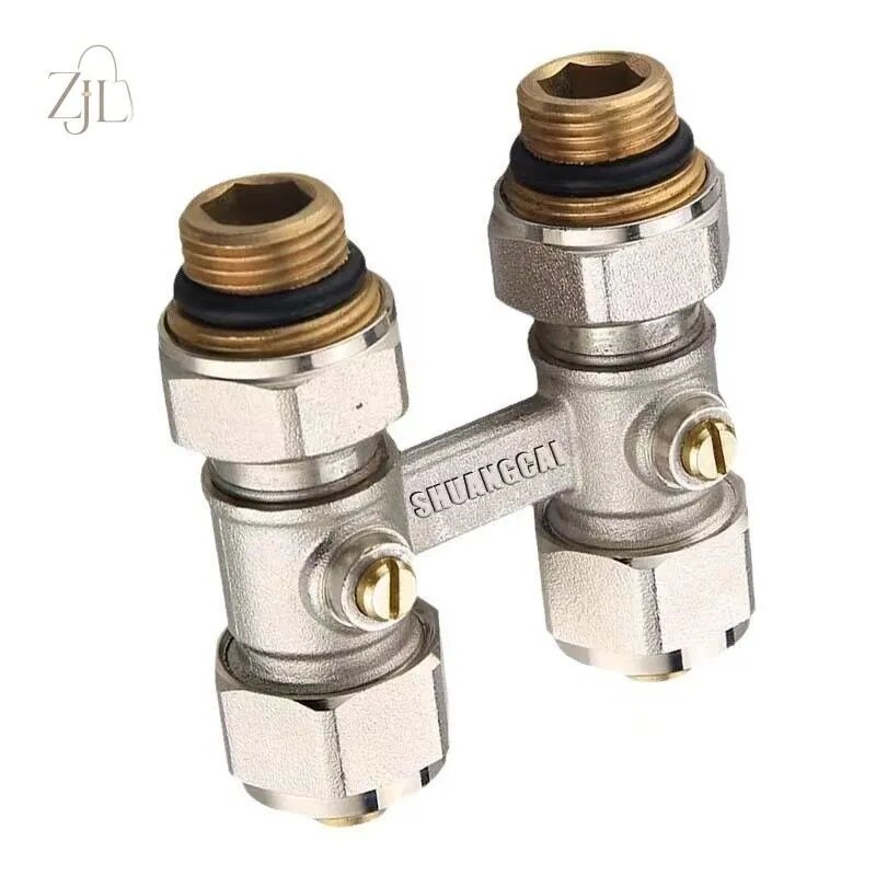 Мультифлекс для радиатора прямой / узел нижнего подключения G 1/2" xG 3/4"