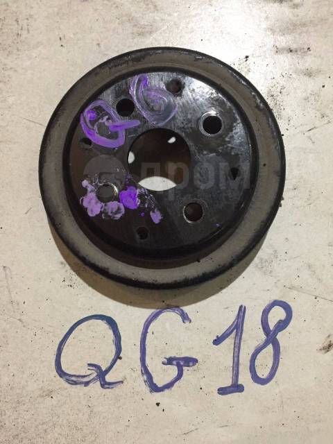 Шкив помпы Nissan QG18, QG15 Б/У с пробегом