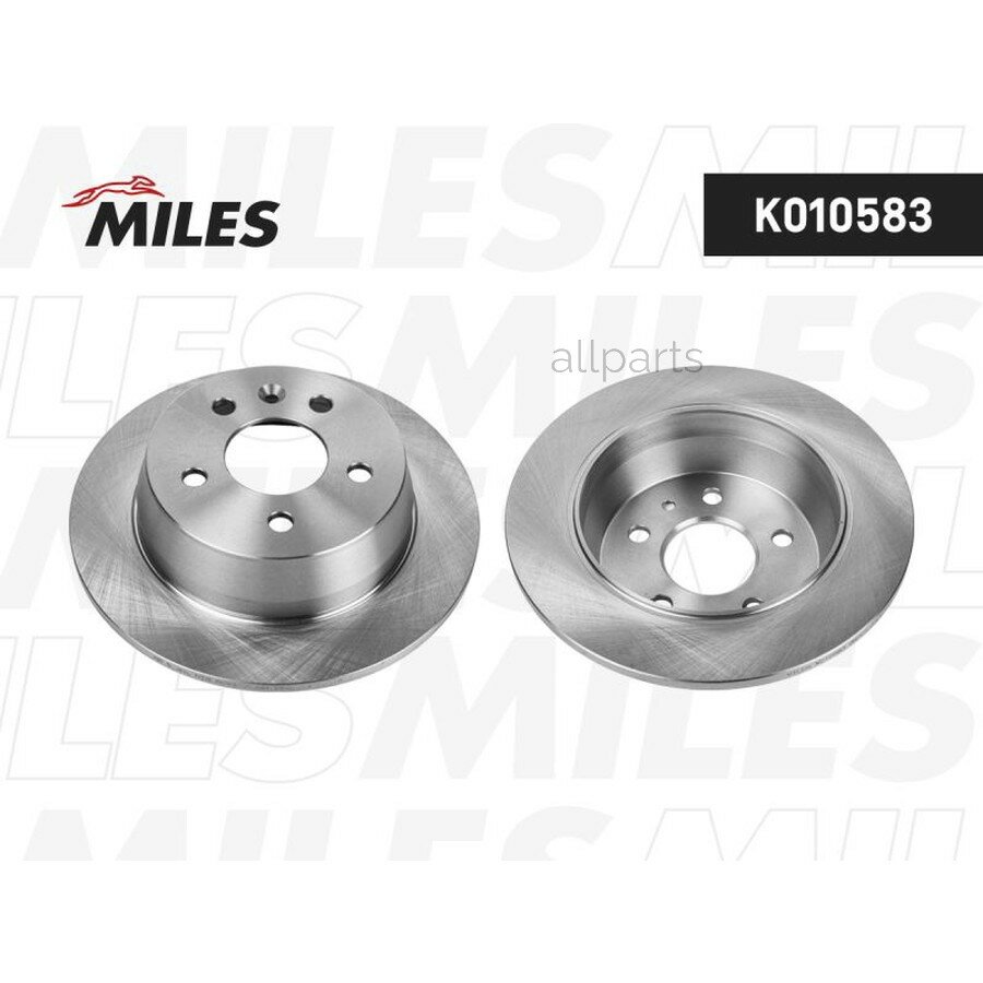 MILES K010583 Диск тормозной MERCEDES VITO W638 108-114 2.0-2.3 задний D=280мм.