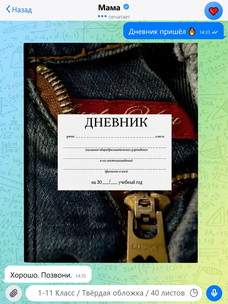 Школьный дневник с принтом y2k pinterest