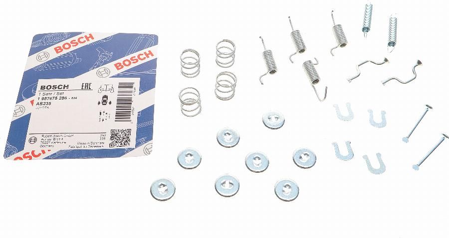 Ремкомплект колодок стояночного тормоза TOYOTA Camry 2006- BOSCH 1987475286