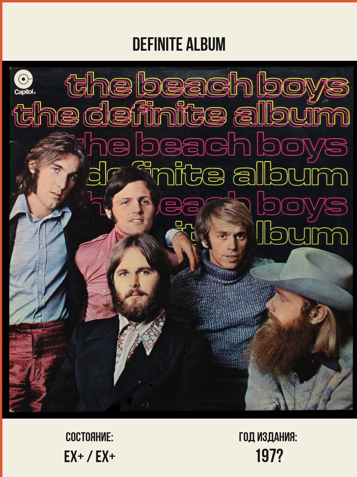 Виниловая пластинка Capitol Records Beach Boys – Definite Album