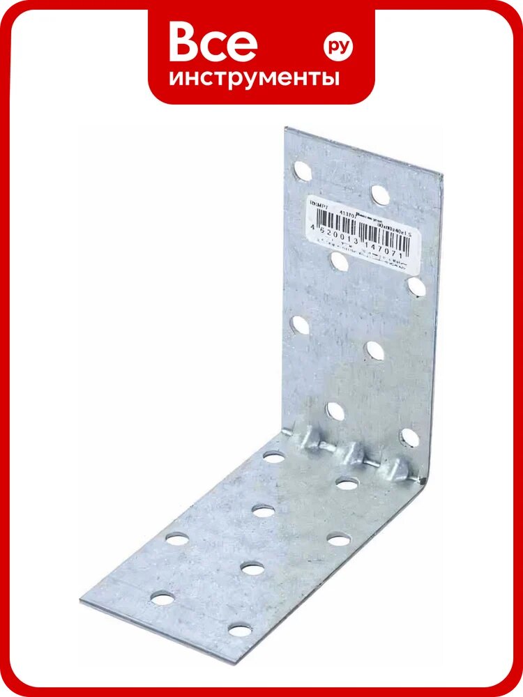 Усиленный монтажный уголок Rock RKMP7 80х80х40х1,5 мм 20 шт. 413707