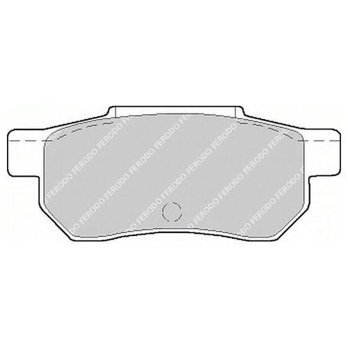 Колодки тормозные Ferodo FDB472