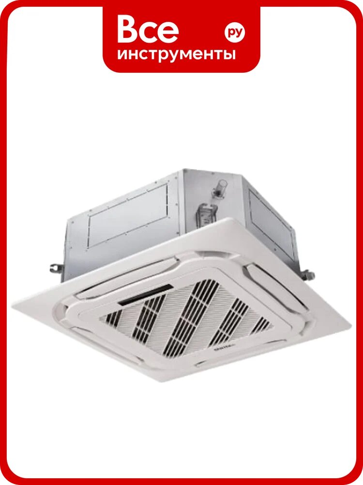 Кассетный кондиционер Centek 48000 BTU, 14070 Вт, 16000 Вт, R410A, 41-57 дБ, компрессор HIGHLY CT-66C48
