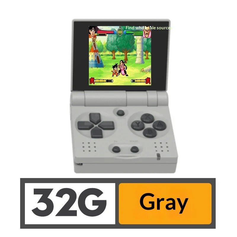 Funkeys Mini Retro Flip портативная игровая консоль Серый, Серый, Grey