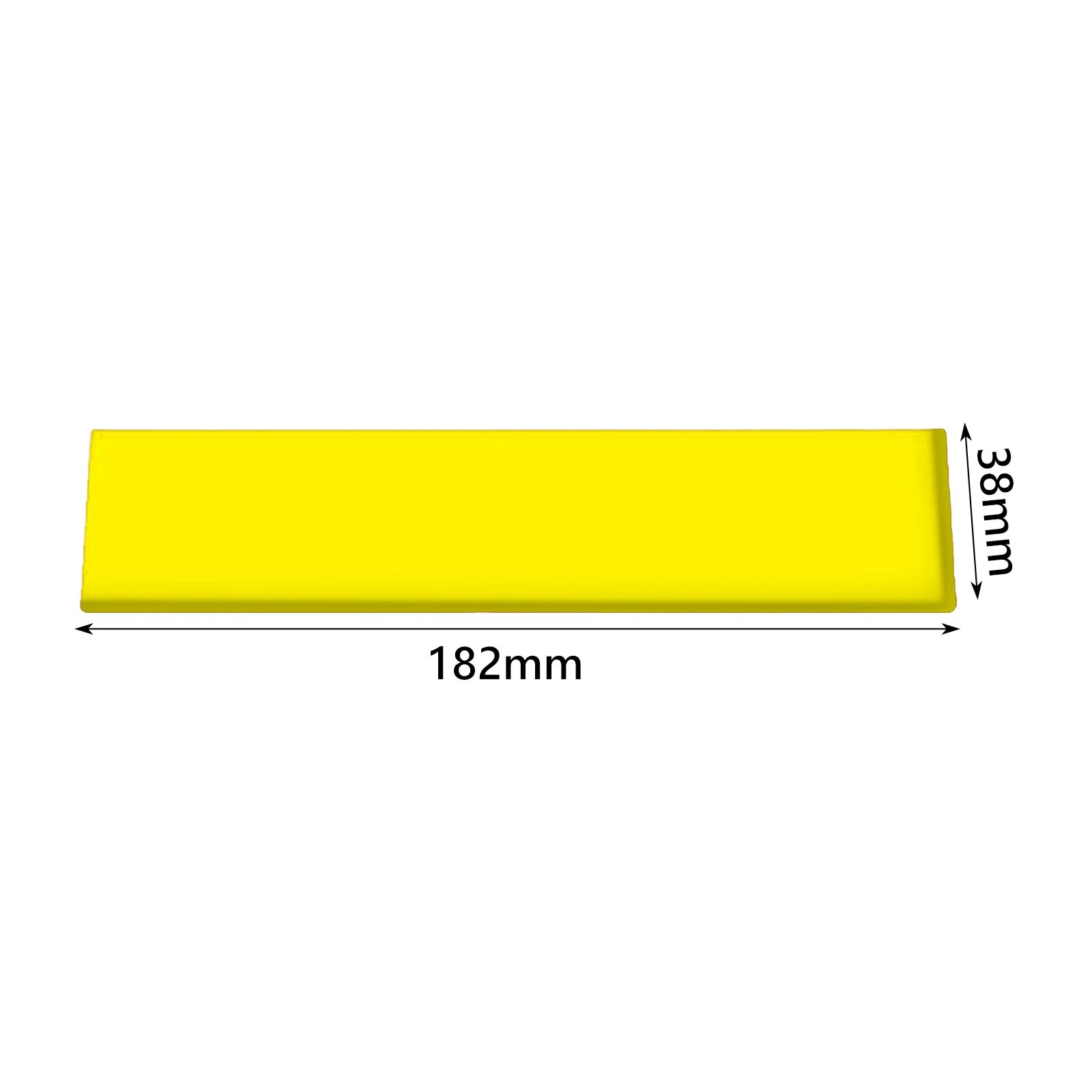Защитный наконечник для весла OLOEY Dragon Boat Paddle Tip Protector Желтый