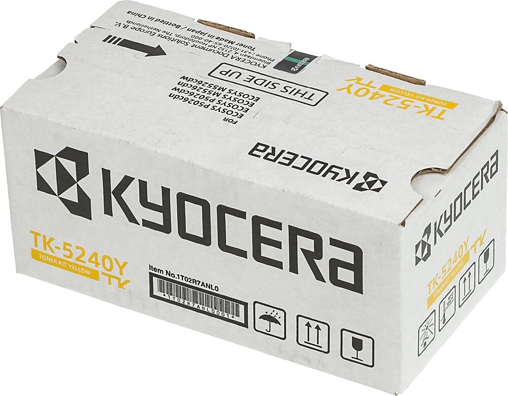 Картридж лазерный Kyocera TK-5240Y 1T02R7ANL0 желтый (3000стр.) для Kyocera P5026cdn/cdw M5526cdn/cdw