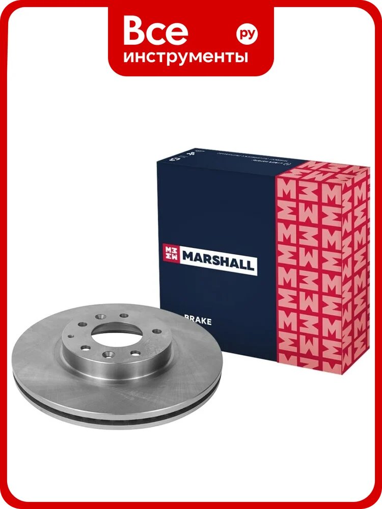 Тормозной диск передний Mazda 6 II GH 07- MARSHALL M2000480