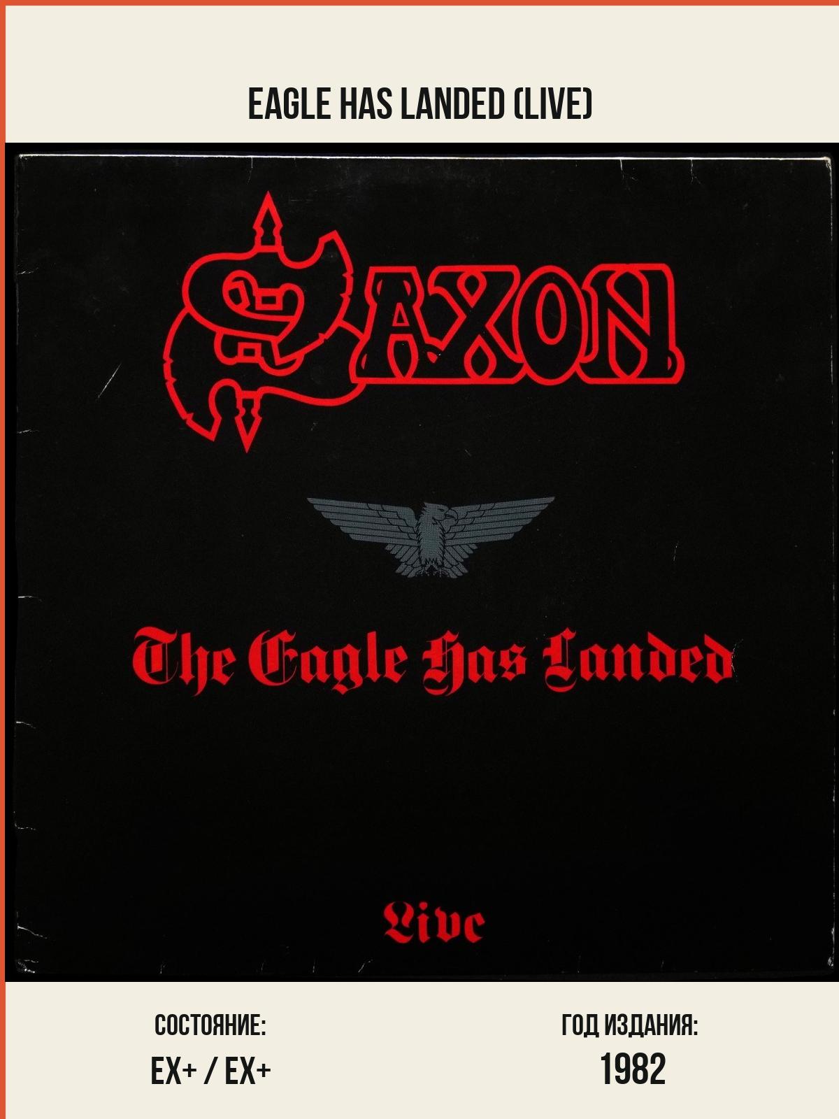 Виниловая пластинка Carrere Saxon – Eagle Has Landed (Live)
