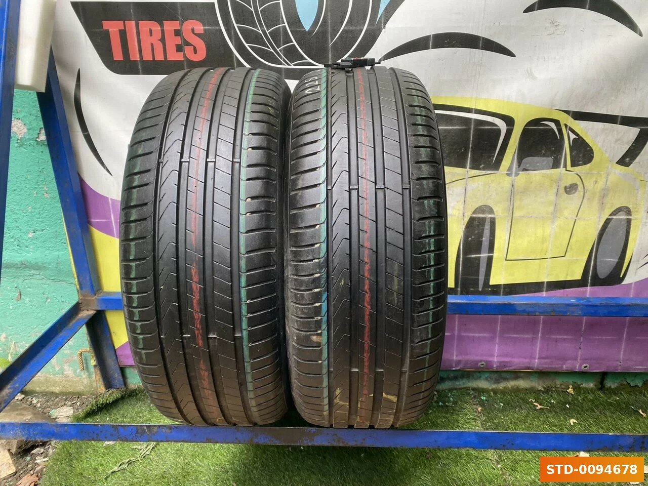 Комплект (2 шт) летних БУ шин Pirelli Cinturato P7 (P7C2) 225/50 R18 30% износ 8279025058 RunFlat