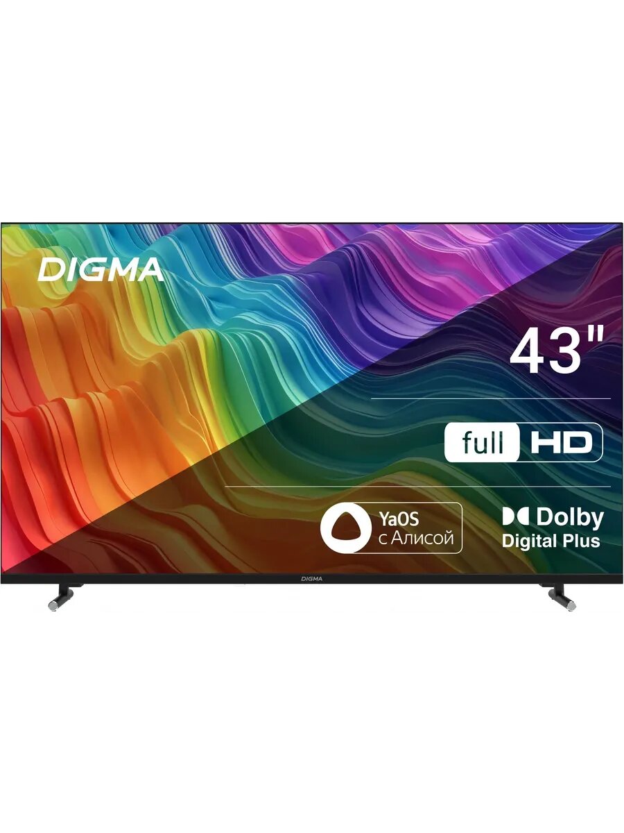 Телевизор Digma DM-LED43SBB33 Smart