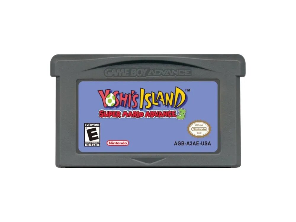 Игровой картридж Super Mario Advance 3 - Yoshi's Island(Game Boy Advance) для Nintendo GBA, GBA SP, NDS, EUR версия