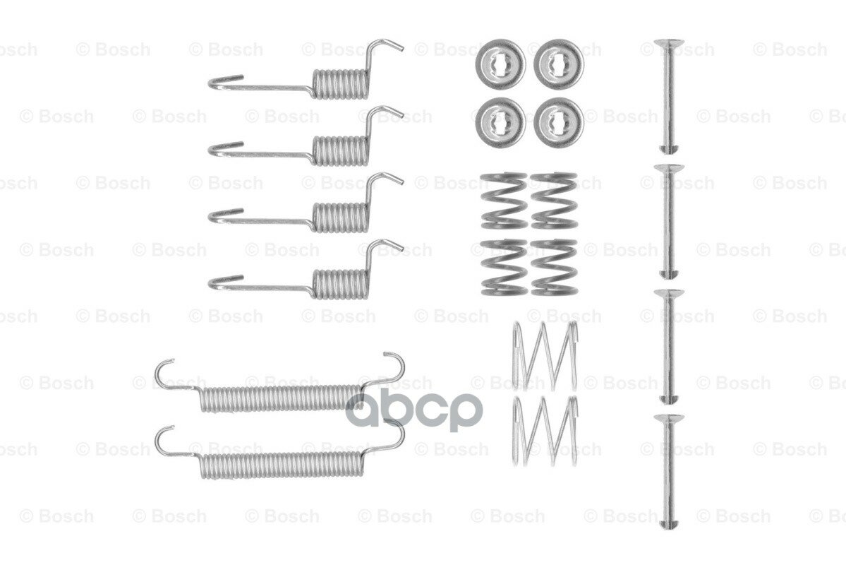 Установочный к-кт колодок ручного тормоза KIA RIO (2005-2011) Bosch арт. 1987475324