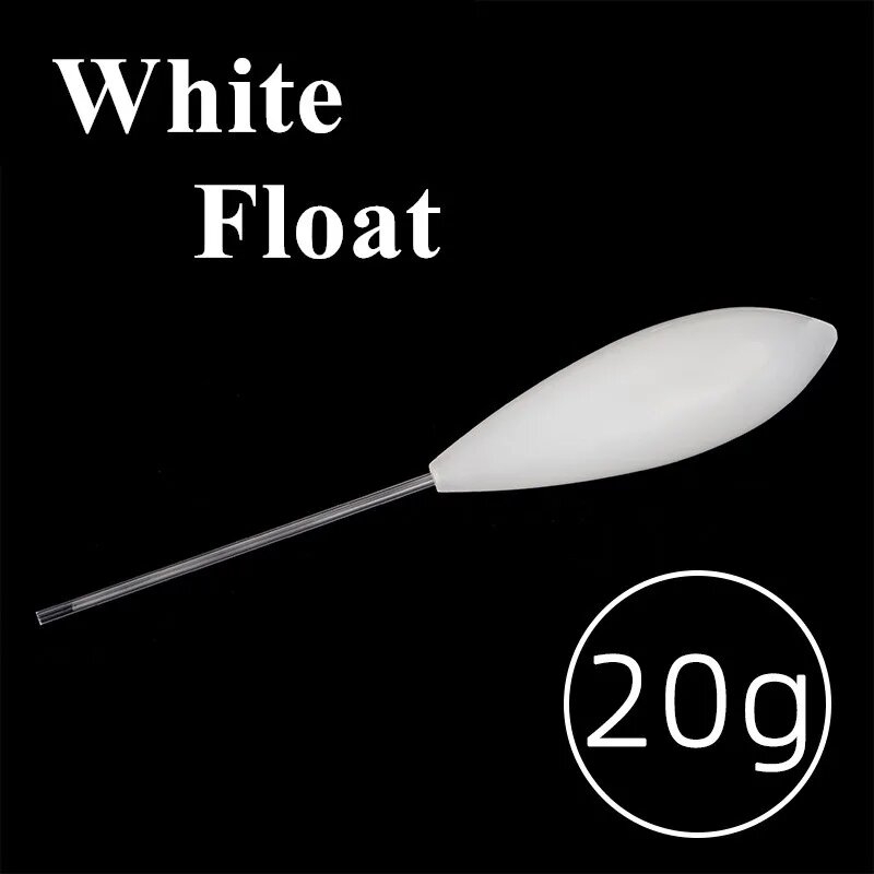Акриловые тонущие поплавки для рыбалки 10-25г Белый, Float 20g