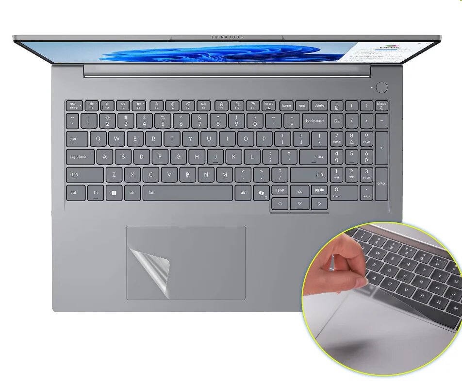 Защитная пленка для тачпада Lenovo Thinkbook 16, TouchPad 135X80mm