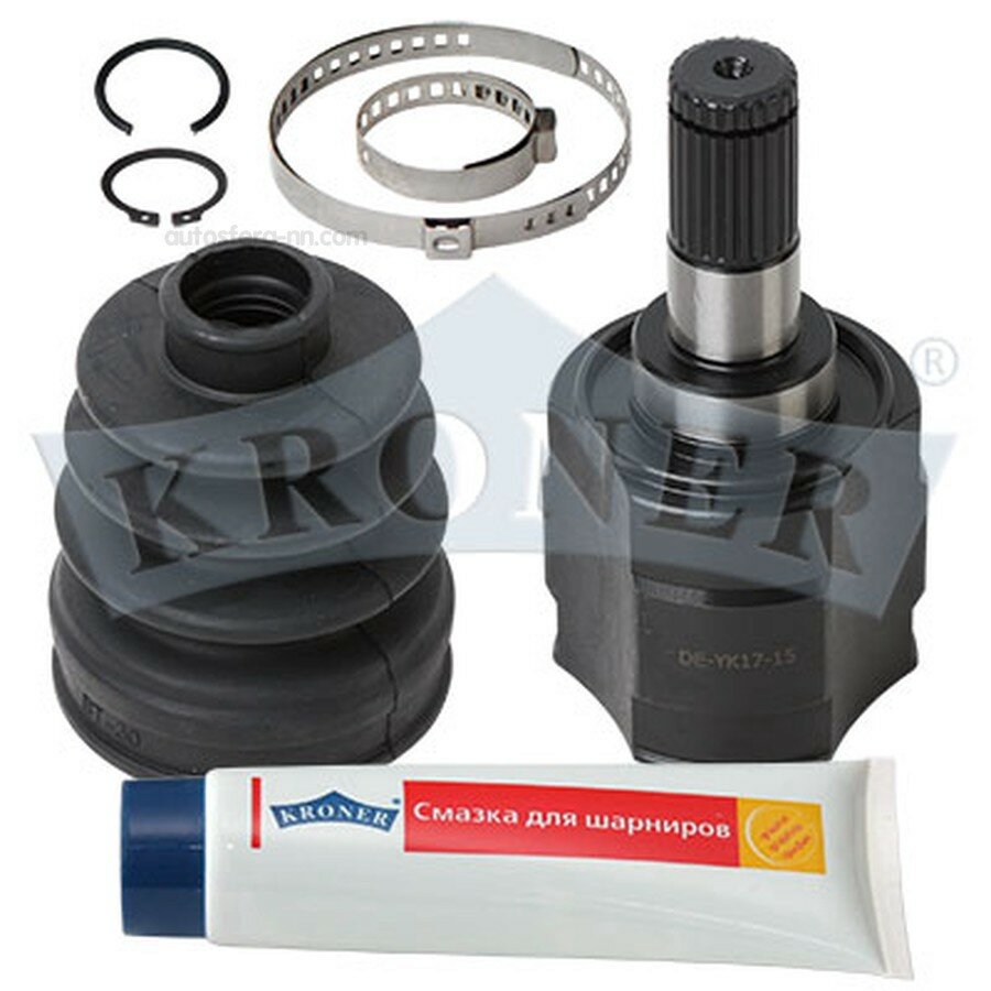 KRONER K103793 Шрус HYUNDAI i30 (07-), KIA Rio (11-) (внутр.) [25/22] (K103793) KRONER
