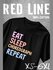 Футболка Red Line, размер 6XL, черный