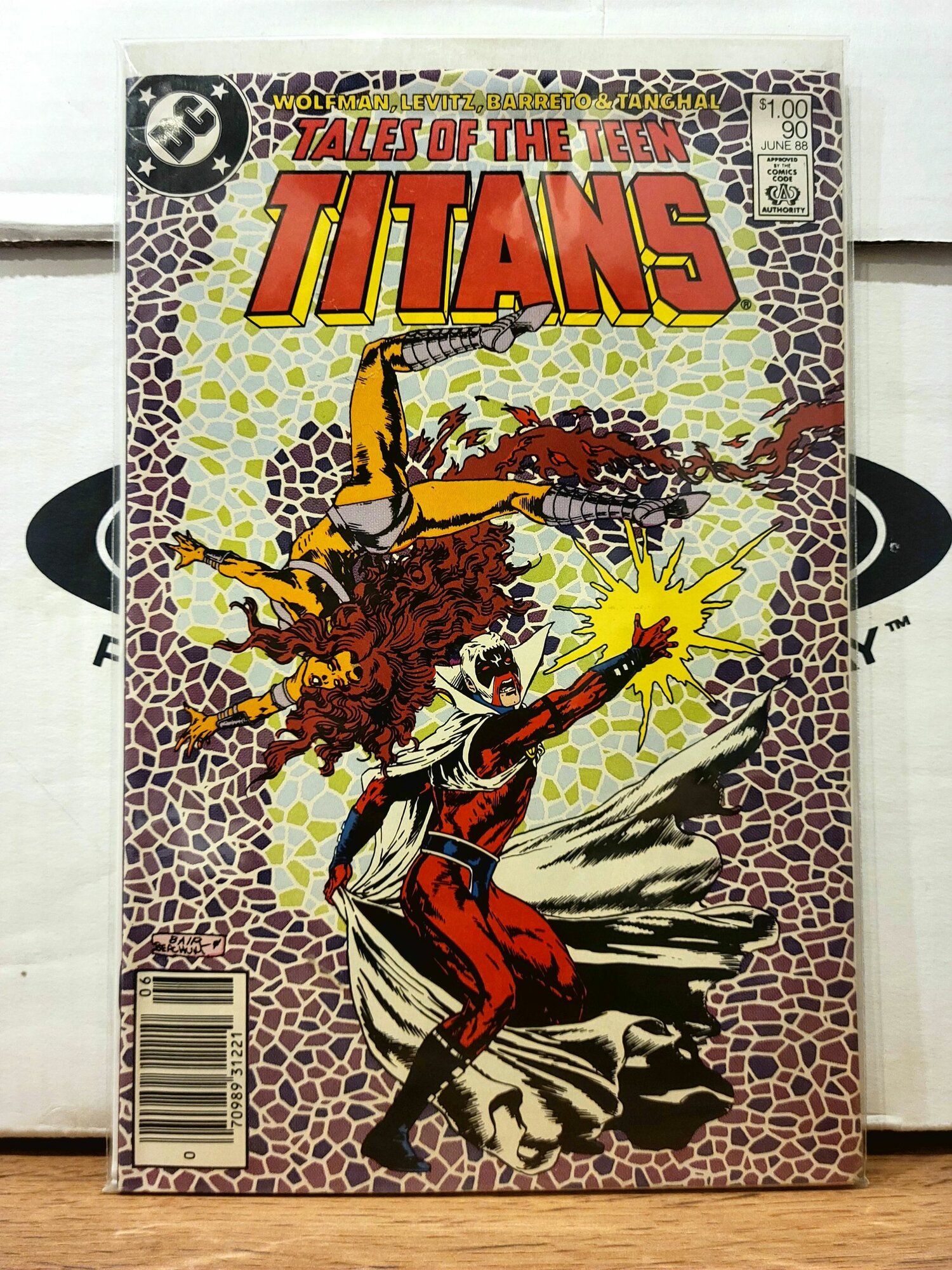 Ретро Комикс Teen Titans #90. 1988 Год. Оригинал!