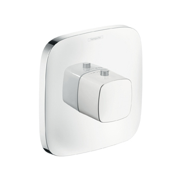 Термостат Hansgrohe PuraVida 15770400 хром/ белый