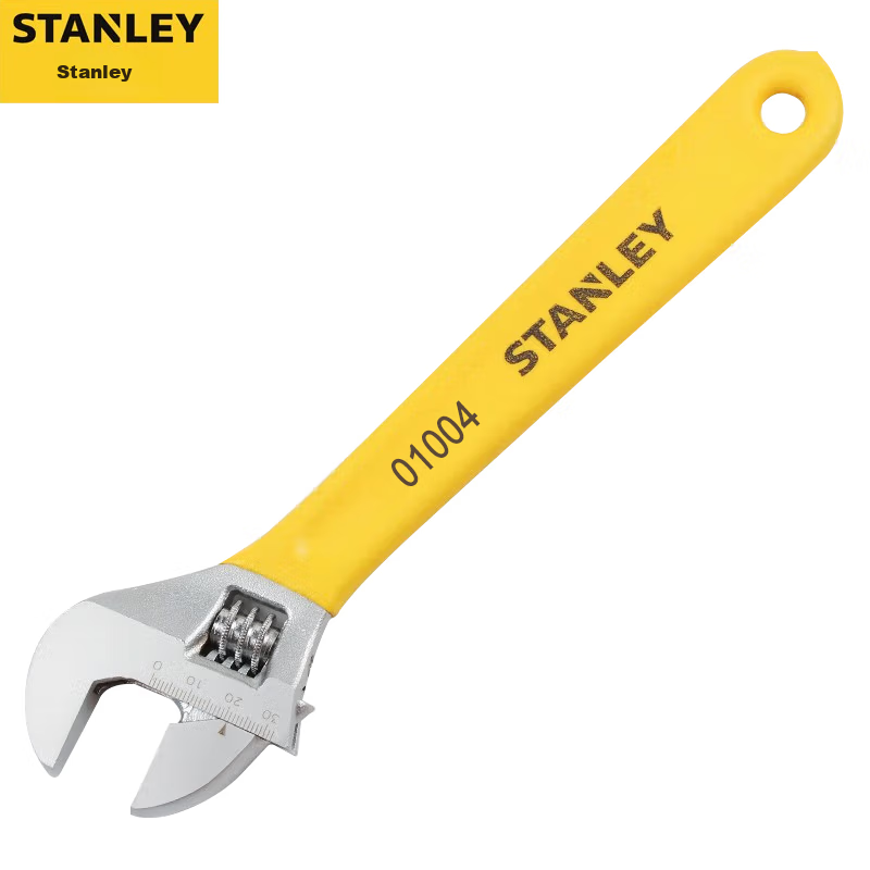 STANLEY B Series пластиковая ручка регулируемый гаечный ключ 18 дюймов/450 мм STAD01018-23 Стиль：Регулируемый гаечный