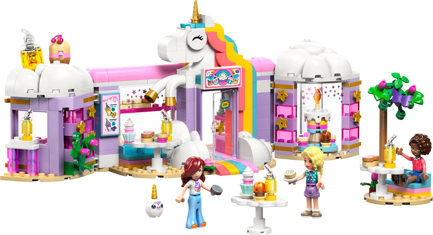 Конструктор LEGO Friends 42684 Кафе мечты «Единорог», 475 деталей