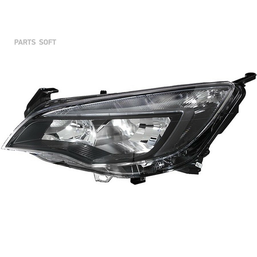 Фара L OPEL ASTRA J H7H7 LED INTERCARS Фара главного света передняя, правая D11A25 от официального дистрибьютора, BEHR-HELLA, артикул 1EG010011351
