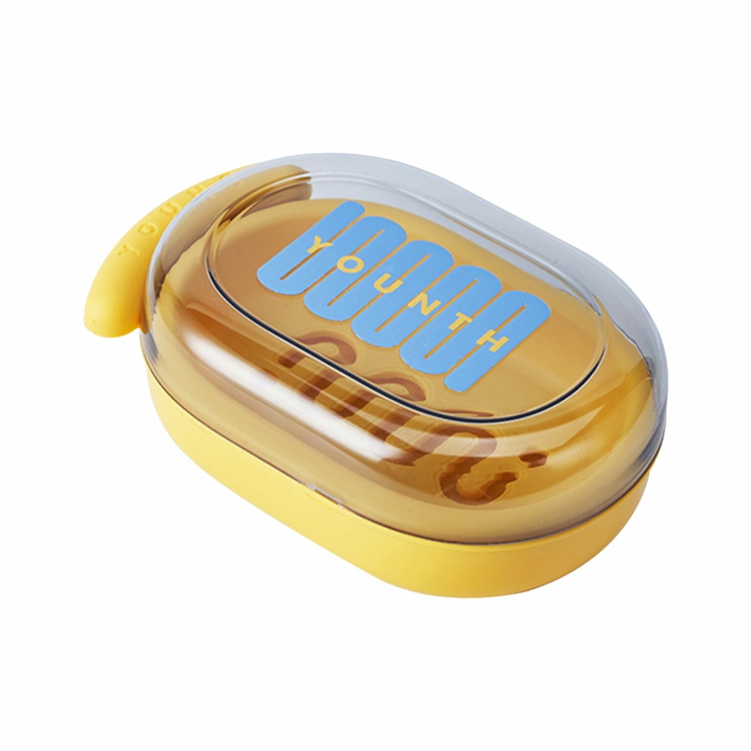 Герметичный контейнер для мыла, 1 шт, дорожный контейнер для мыла с крышкой, дорожный размер.