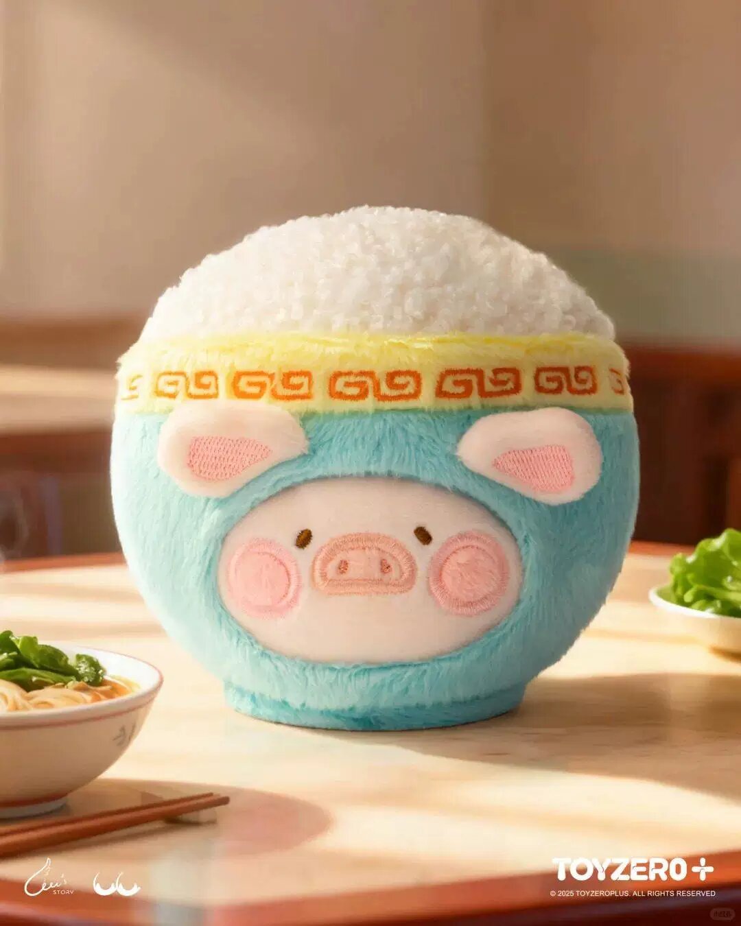 TOYZERO LuLu-Lu Food Explorer Series Blind Box Плюшевая кукла - Персонаж Рисовая Нужда