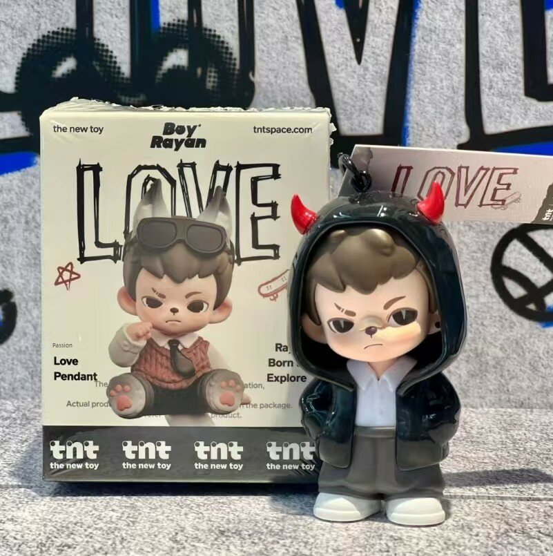 TNTSPACE Love Series Rayan Brother Фигурка Слепой Бокс Брелок - Вариант 'Скрой Внутри', Коллекционный Подарок