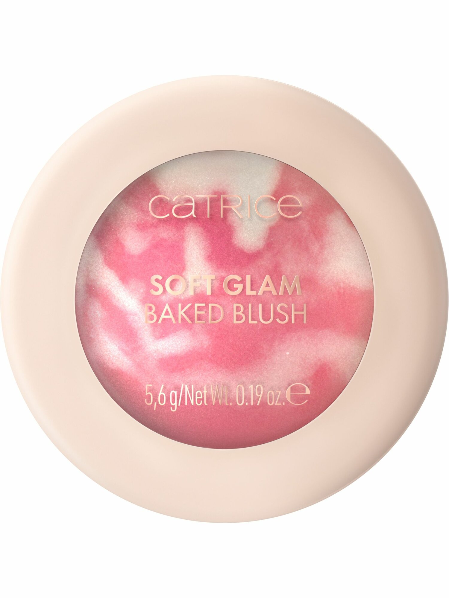 Румяна для Лица CATRICE (Катрис) Soft Glam Baked Blush - 050 Cheek Lover (Влюбленные Щечки)