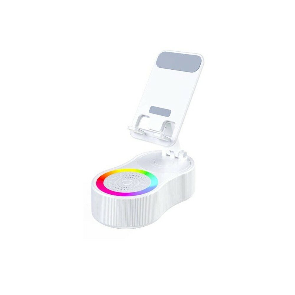 Портативная Bluetooth-колонка, с вращающимся на 360° держателем, с подсветкой
