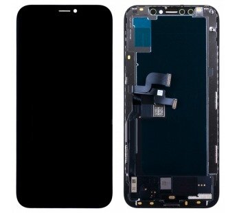 Дисплей для iPhone Xs в сборе Черный - (In-Cell) + набор инструментов и клей