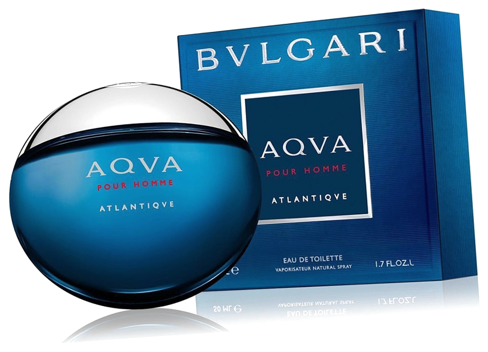 Мужская туалетная вода Bvlgari Aqva Pour Homme Atlantiqve 50 мл - Булгари Аква Пур Хом Атлантик