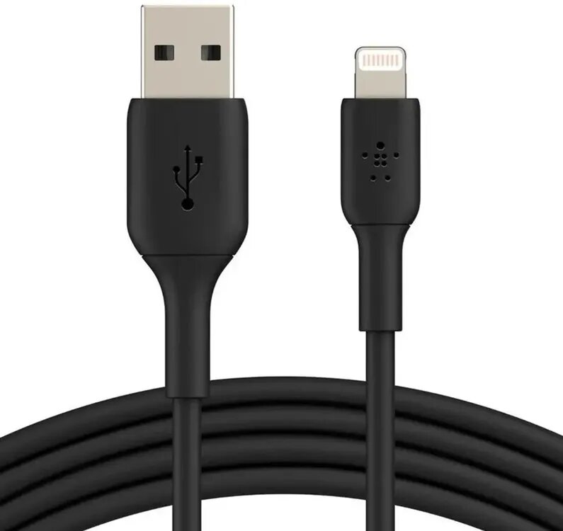 Кабель Belkin CAA001bt1MBK2PK, USB Type-C - USB Type-C, 1м, MFI, черный, 2